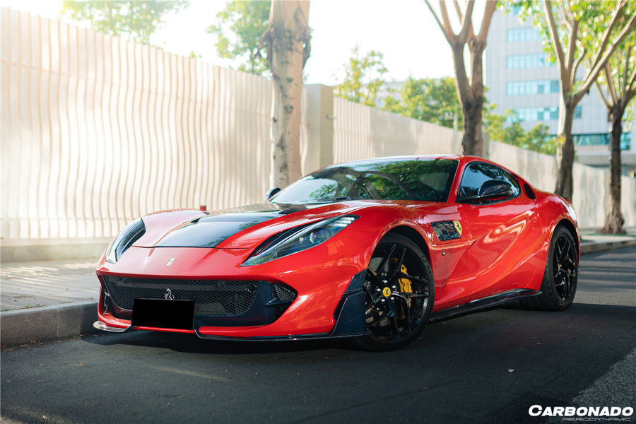 Carbonado 2018-UP Ferrari 812 Superfast /GTS MSY Style Front Bumper Ai ...