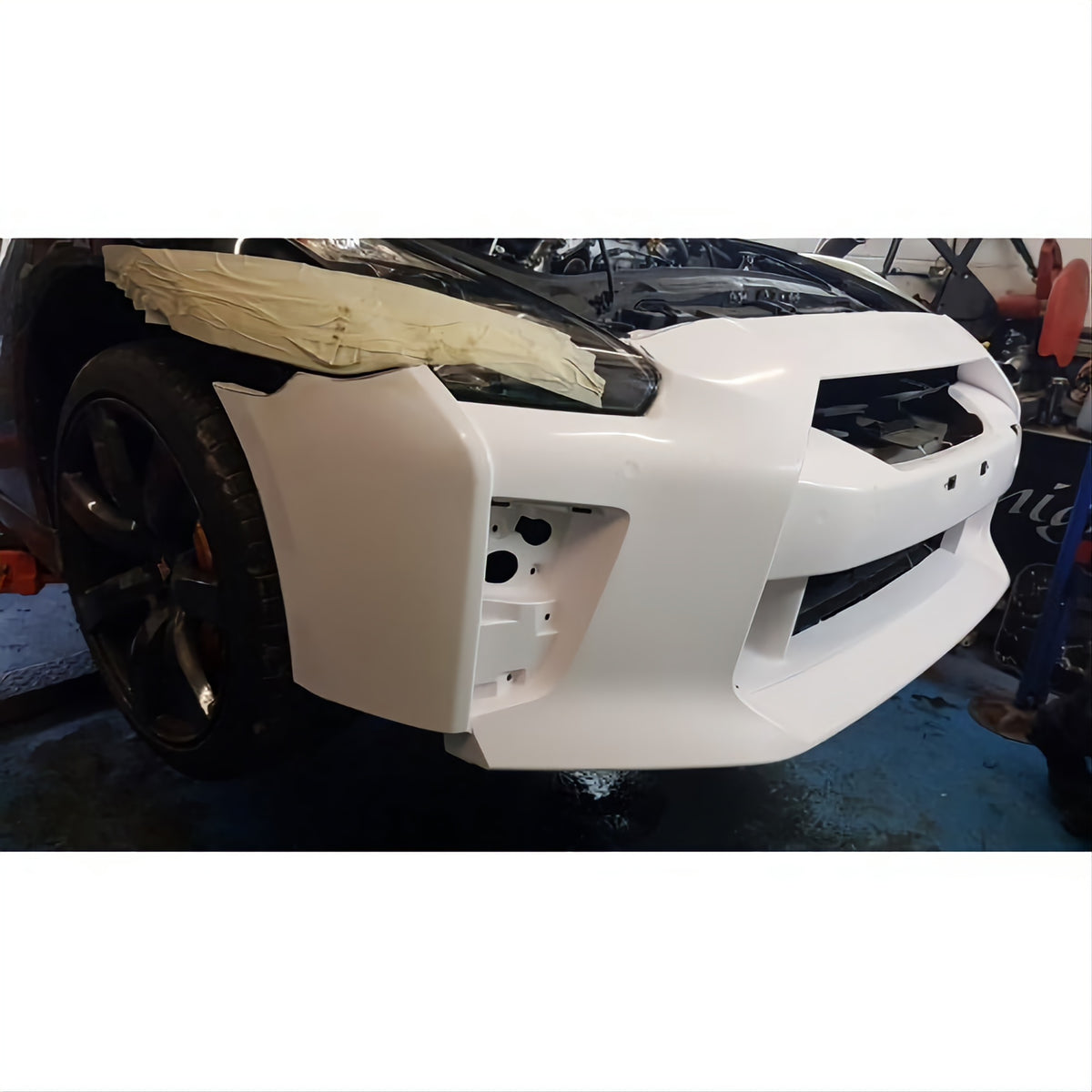 Nissan R35 GTR EBA MY17+ OEM FRP Front Bumper – MdS Tuning