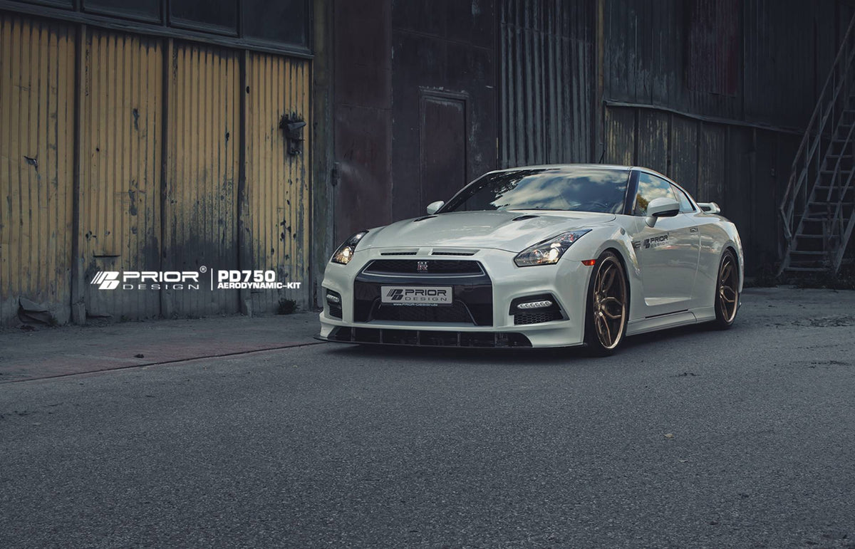 PD750 Front Bumper incl. Spoiler for Nissan GT-R [R35] Prior Design ...