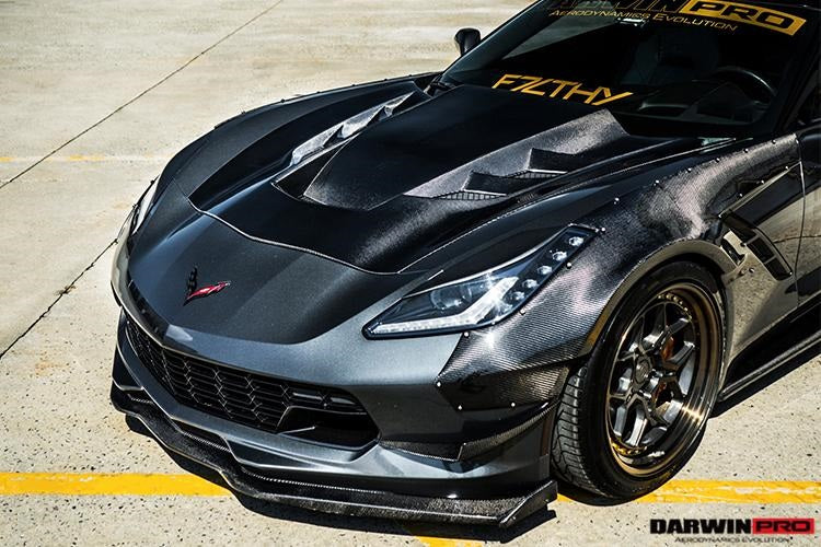CHEVROLET CORVETTE Z06 C7 6.2L DarwinPro FRP BASE W/ CARBON (1 SIDED ...
